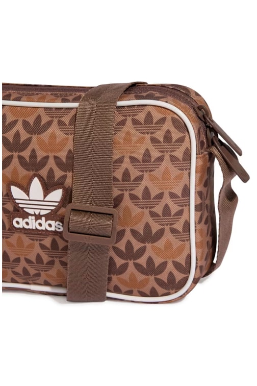 Bolsa Adidas Mini Airliner Marrom - NewSkull