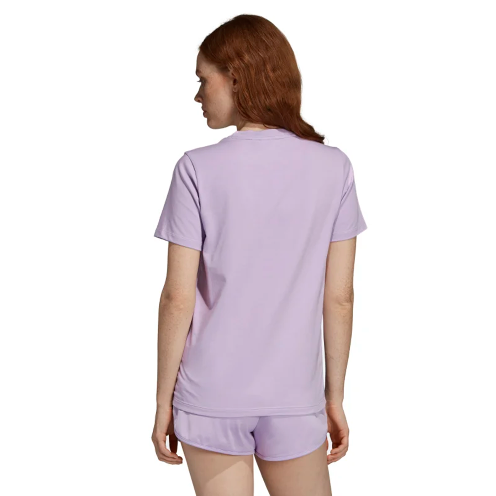 CAMISETA ADIDAS TREFOIL FEMININA ROXA - NewSkull