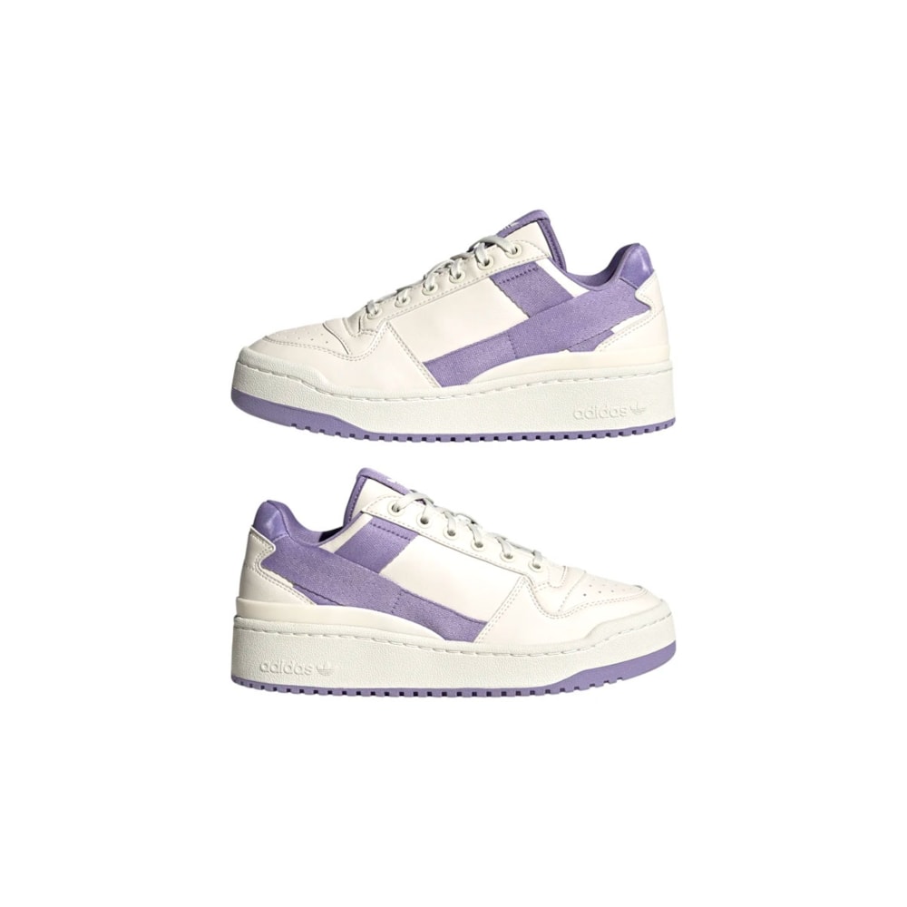 Tênis Adidas Forum Bold x Parley Off White/Roxo - NewSkull