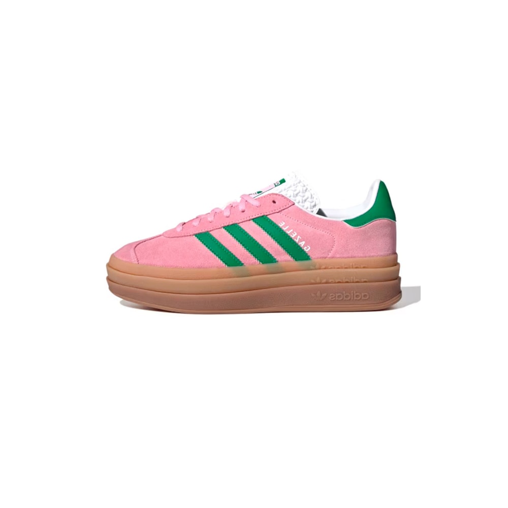 Tênis Adidas Gazelle Bold Feminino Rosa/Verde IE0420 - NewSkull