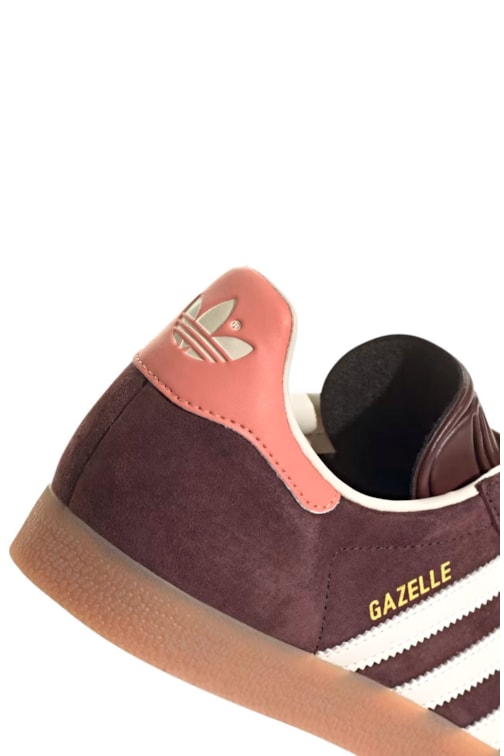 Tênis Adidas Gazelle Feminino Marrom Escuro/Bege IF3233 - NewSkull