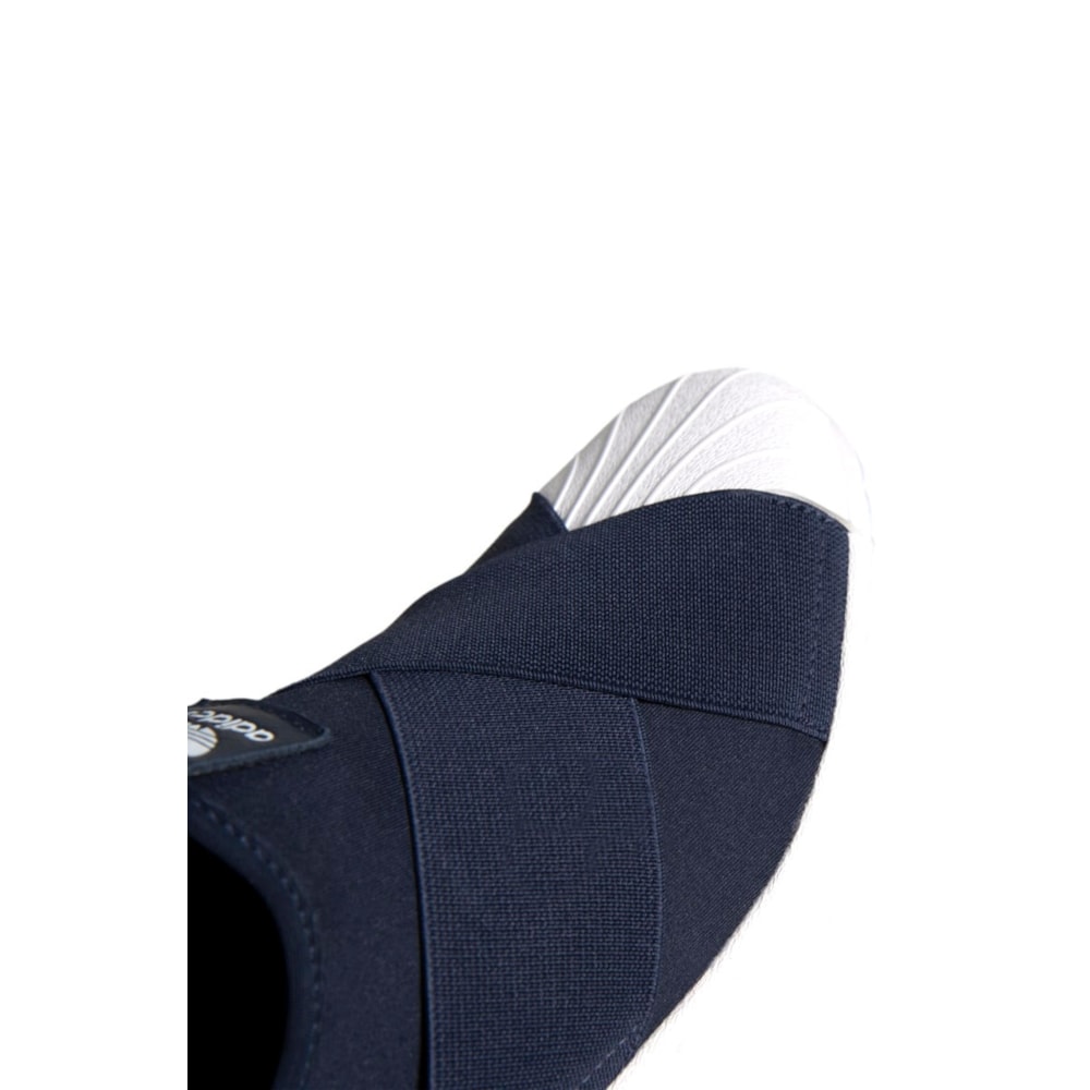 Tênis Adidas Superstar Slip On Feminino Azul Marinho/Branco - NewSkull