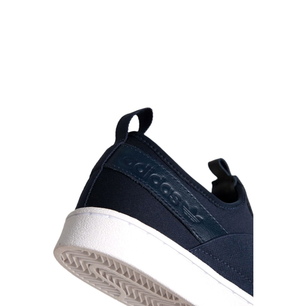Tênis Adidas Superstar Slip On Feminino Azul Marinho/Branco - NewSkull