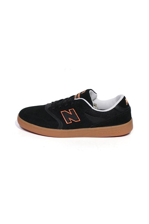 Tênis New Balance Numeric 598 Preto Laranja Gum - NewSkull