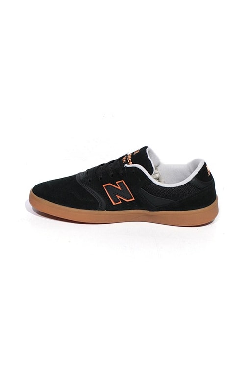 Tênis New Balance Numeric 598 Preto Laranja Gum - NewSkull