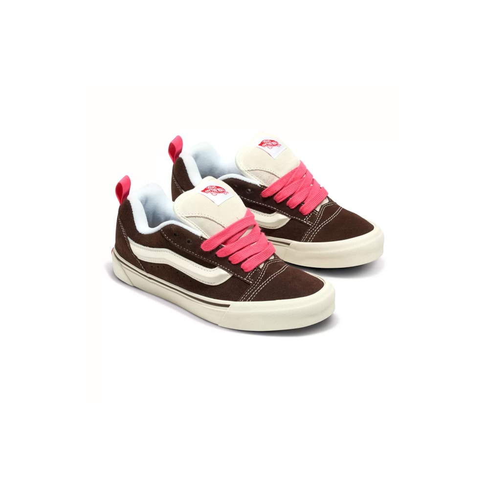 Tênis Vans Knu Skool Seasonal Hero Marrom/Rosa/Branco V1002002760010 ...